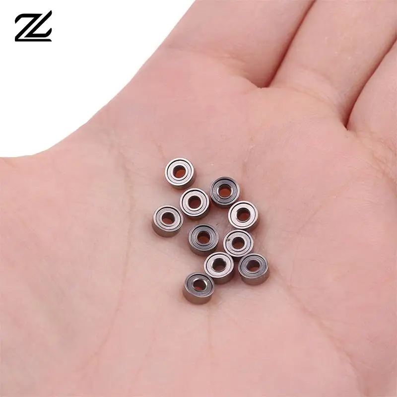 10pcs 682ZZ 2*5*2.3mm Bearing Shielded Deep Groove Ball Bearings Miniature