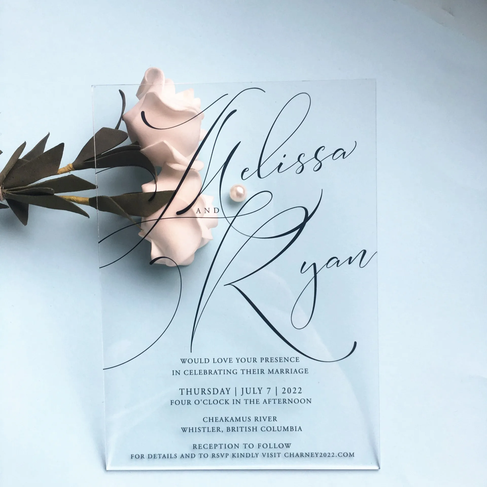 Frosted wedding invitations 60 photos - Astyledwedding.com