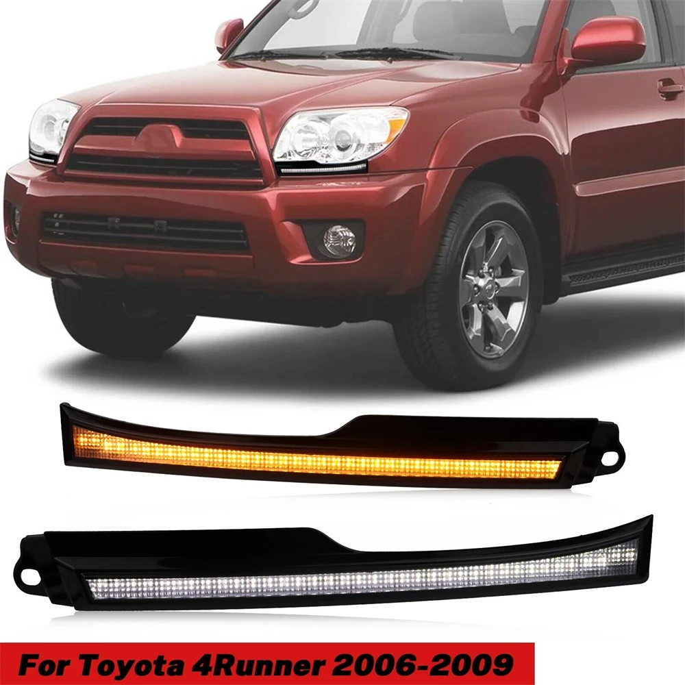 LED-Front-Side-Marker-Headlights-For-Toyota-4Runner-2006-2009 ...