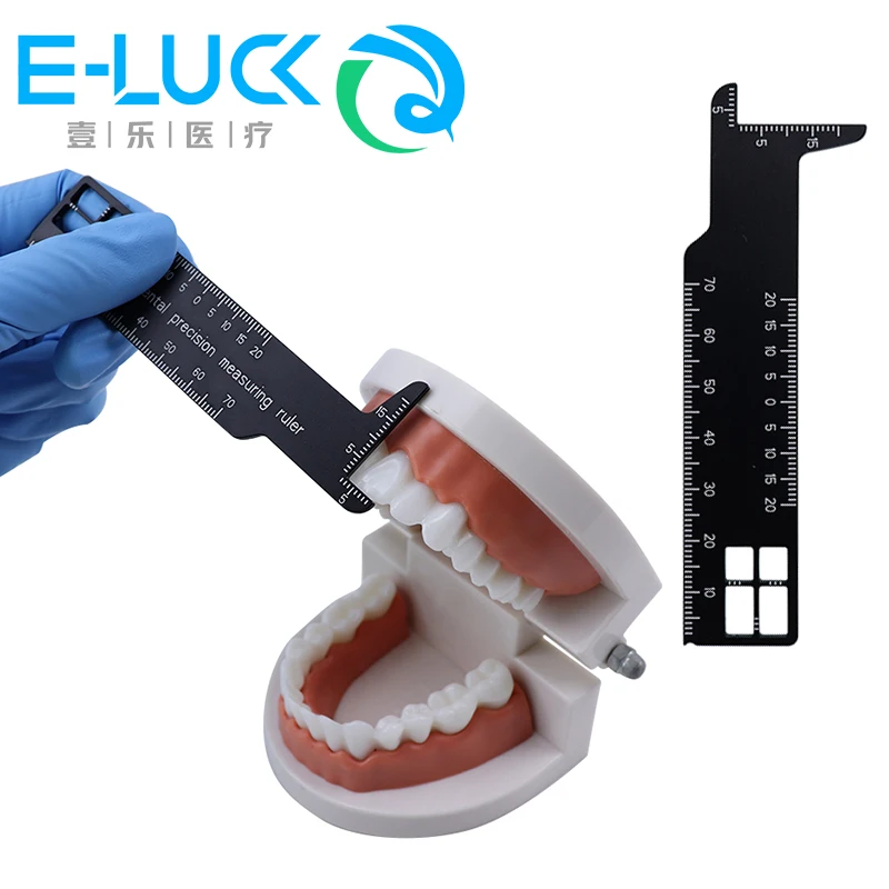 Dental-Precision-Measuring-Ruler-Medical-Tool-Span-Measure-Scale ...