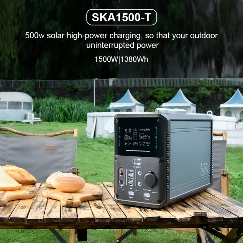 Solar-Generator-1500W-1000W-Outdoor-Power-Bank-Portable-Power-Station ...