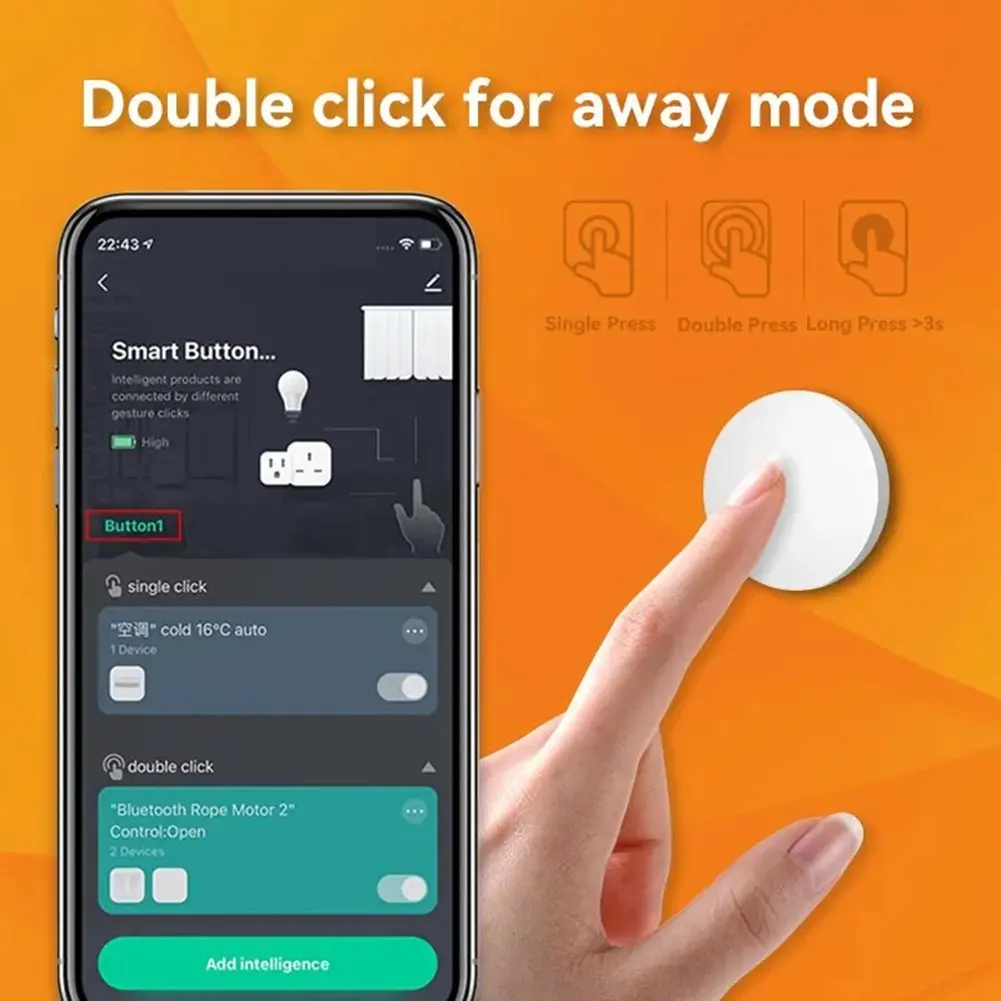 Tuya ZigBe Button Smart Scene Switch Multi Scene Linkage Wireless ...