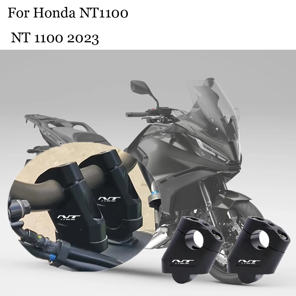For-Honda-NT1100-NT-1100-2023-Motorcycle-Handlebar-Riser-Bar-Mount ...