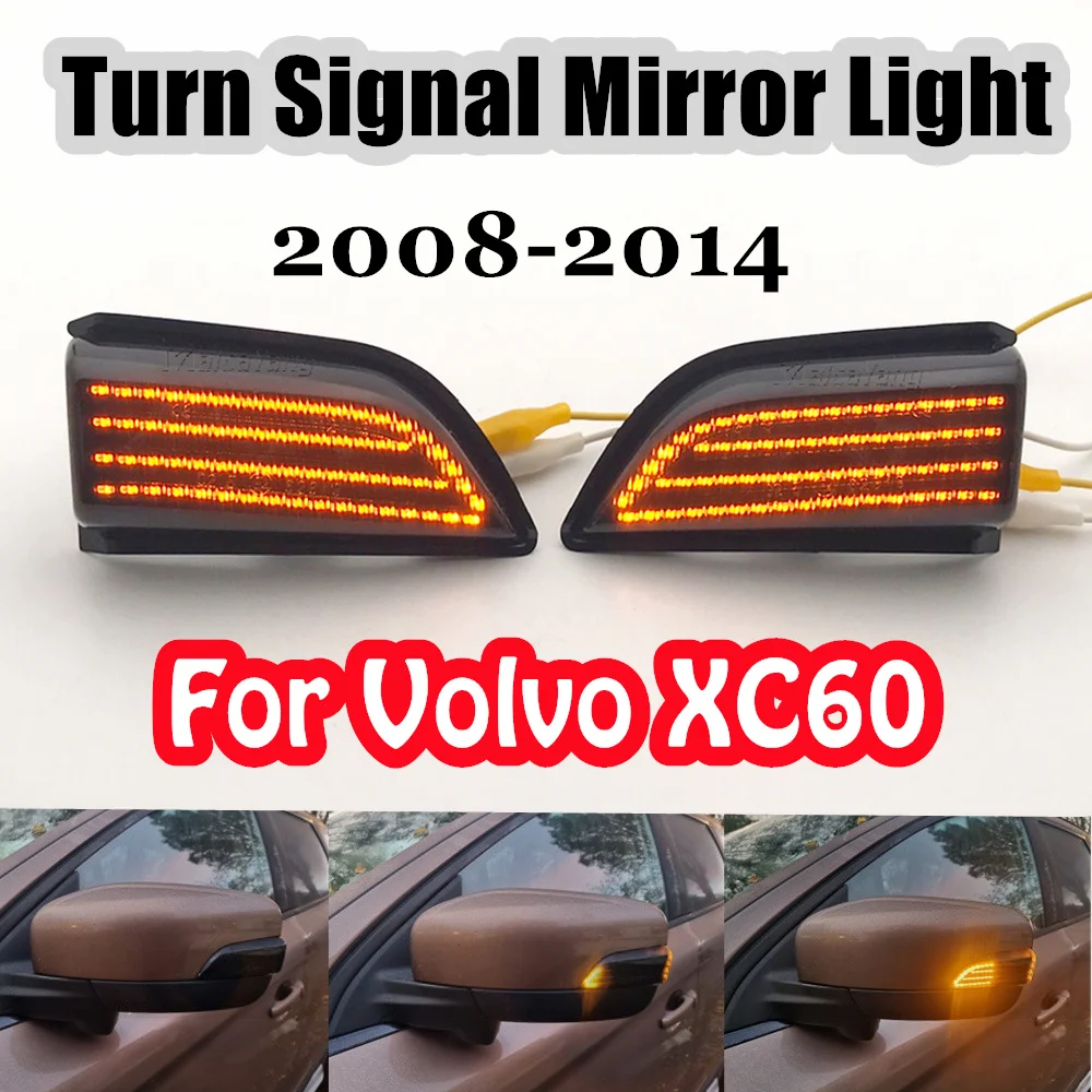 2Pcs-LED-Dynamic-Turn-Signal-Light-Rearview-Side-Wing-Mirror-Lamp-Car ...