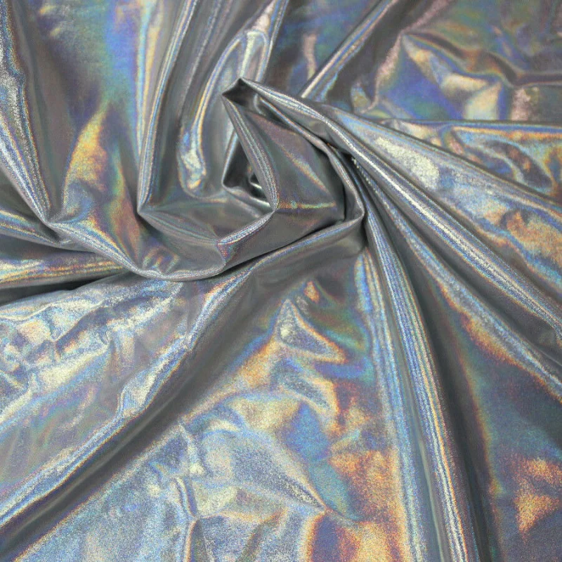 Black Iridescent Fabric
