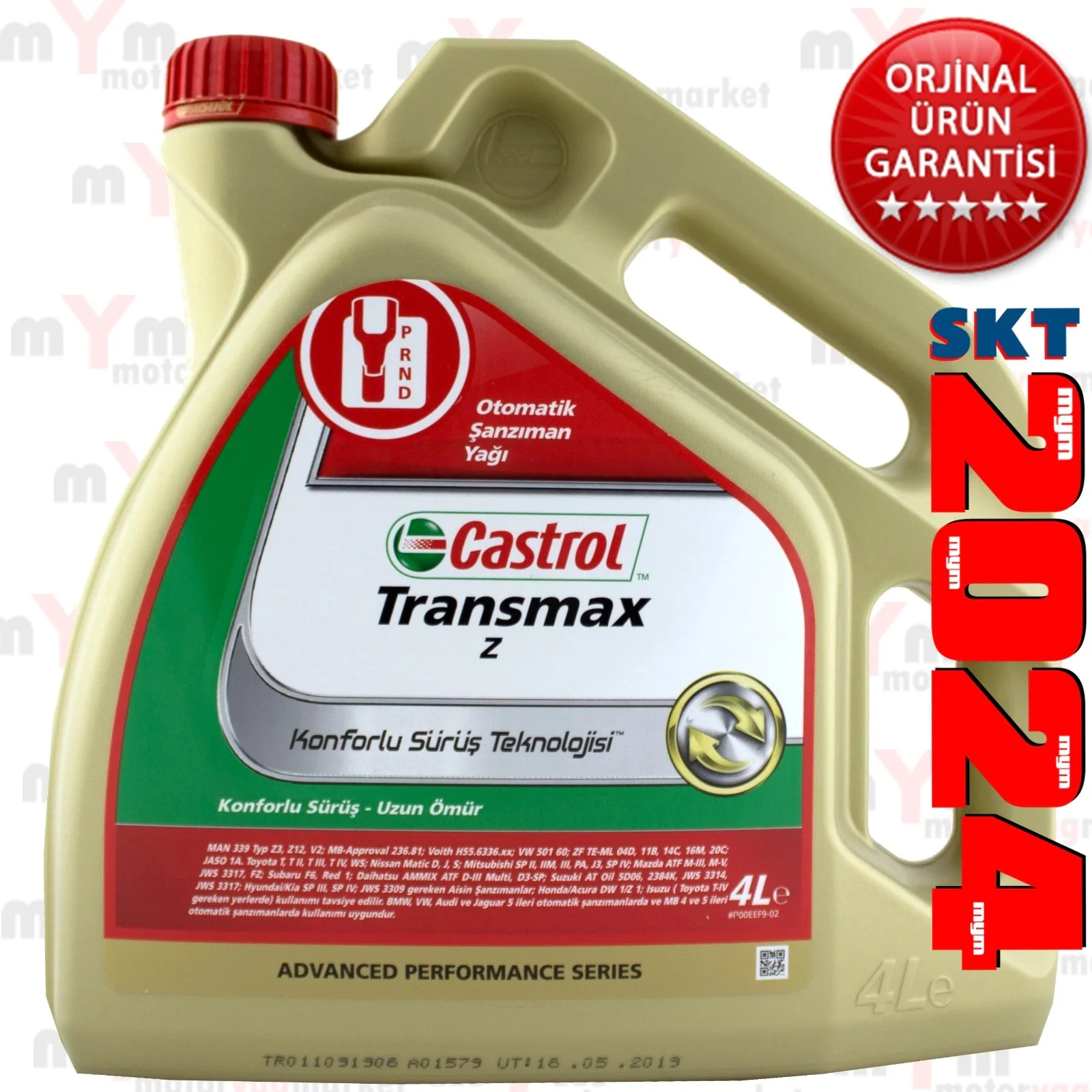 Aceite de transmisión automática totalmente sintético Castrol Transmax ...