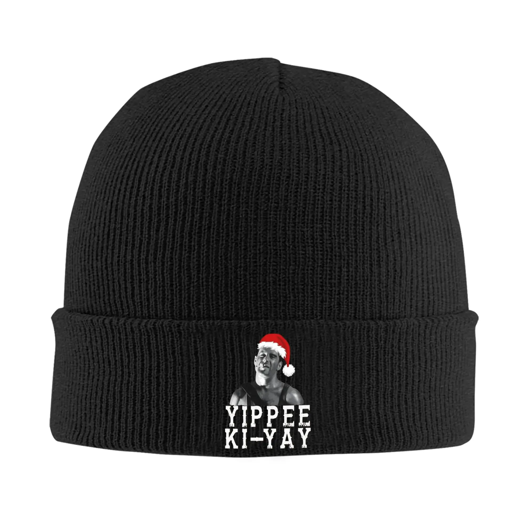 Die Hard YIPPEE KI YAY Beanie Hats Bonnet Hats Adult Unisex Retro Kpop ...