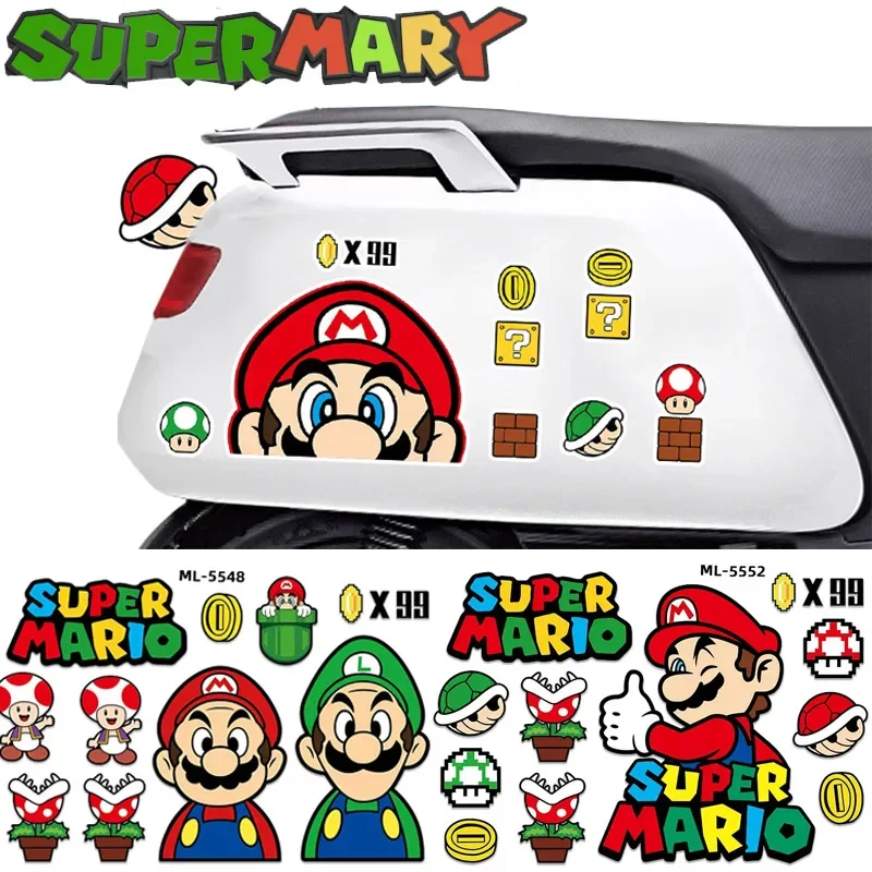 Super-Mario-Bros-Funny-Car-Stickers-Custom-Scratch-Stickers-Cartoon ...