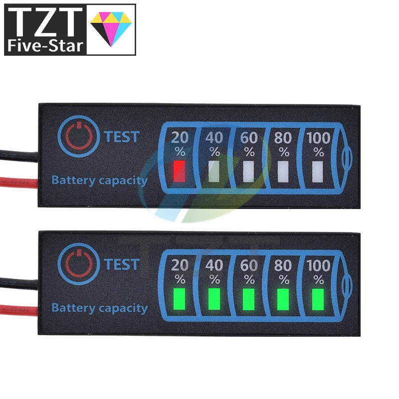 Battery Level Indicator 3-Series Ternary Lithium Battery Lithium Iron ...
