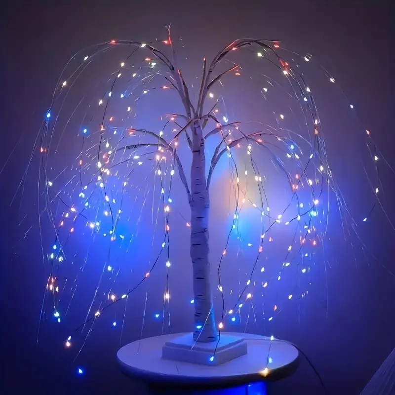 LED-small-tree-light-Willow-tree-light-Room-decoration-light-Creative ...
