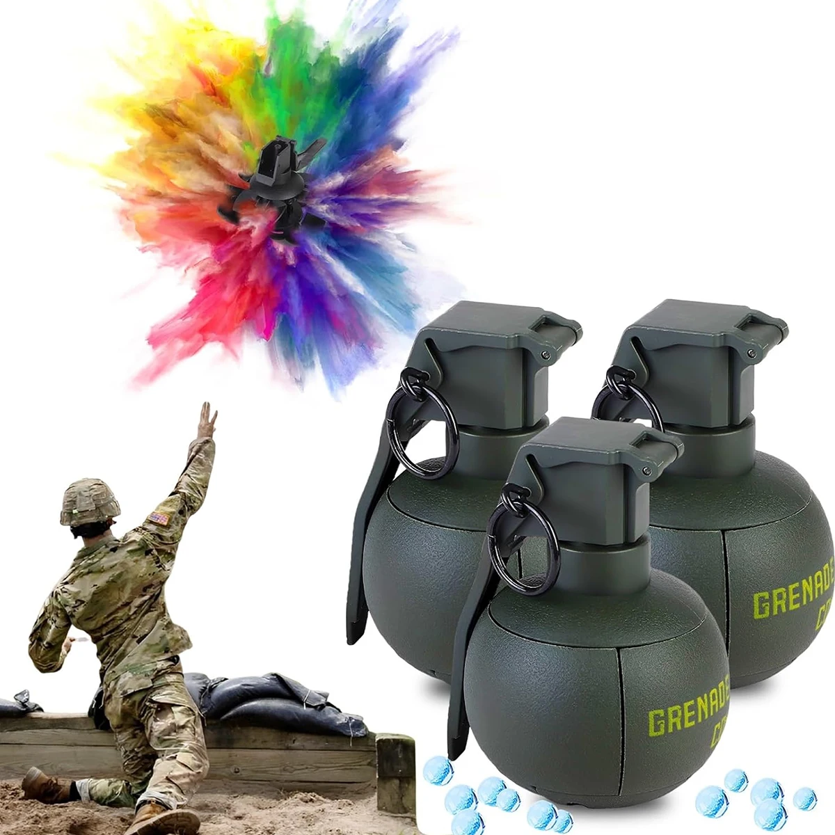 M67-Hand-Grenade-Explosion-Grenade-Smoke-Toy-3PCS-Nylon-Grenade-Model ...