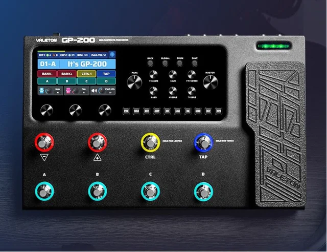 Valeton GP-200 Pedaal Efek Gitar Elektrik Gitar Bass Gp200