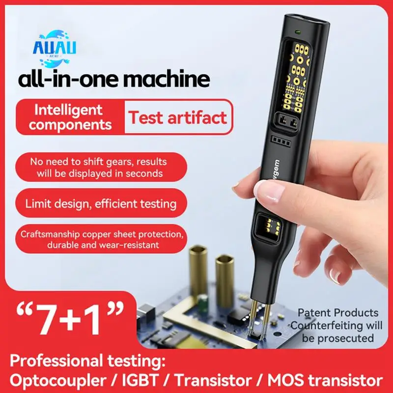 AUAU-Awgem,TO2P Multi-Functional Optocoupler Tester Transistor Tester ...