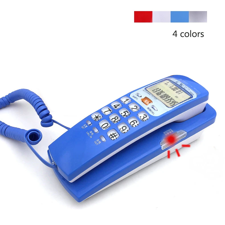 Mini-landline-Phone-wall-hanging-Small-extension-fixed-Telephone-home ...