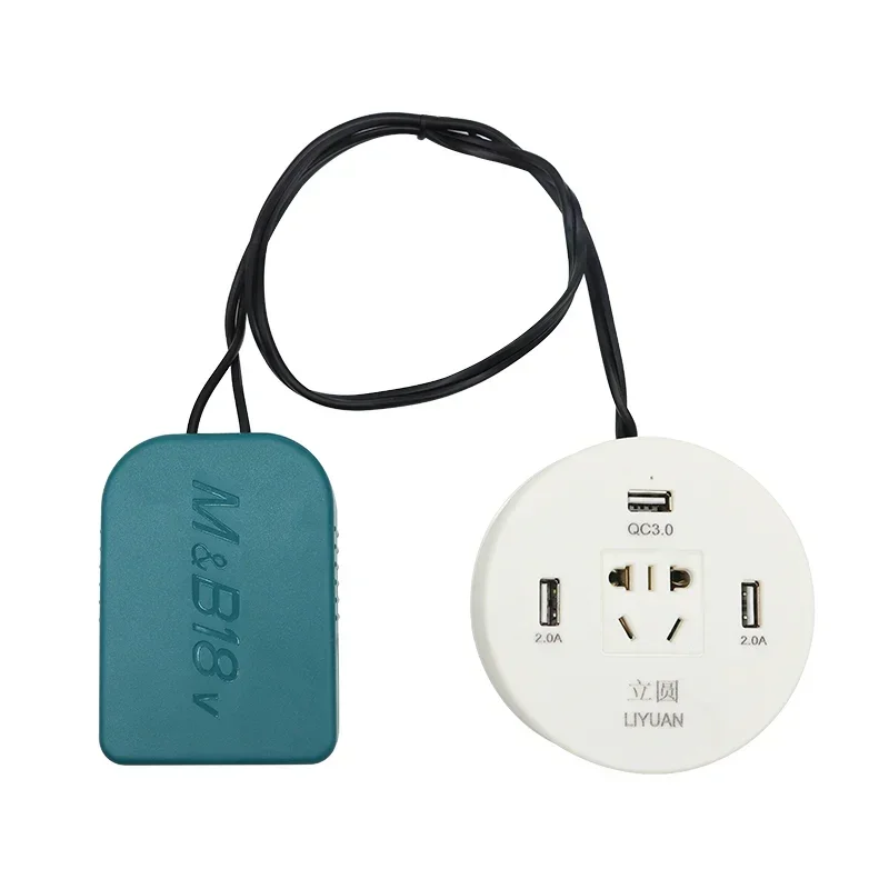 60W-Power-Inverter-DC-to-AC-220V-USB-Mobile-Phone-Charger-For-Makita ...