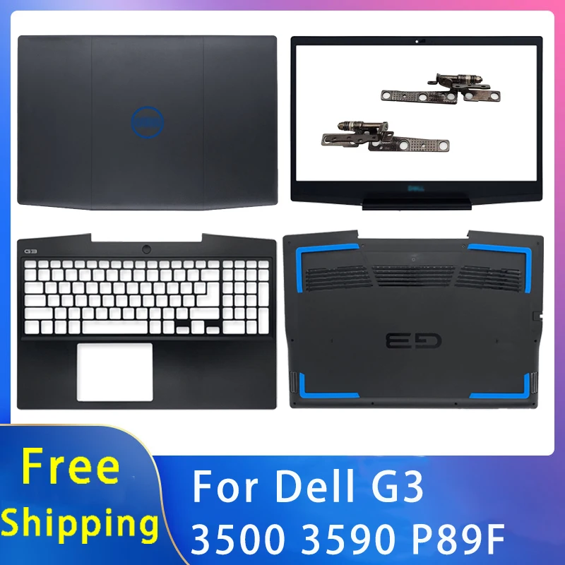 Novo shell laptop para dell g3 3590 3500 p89f, tampa traseira lcd ...