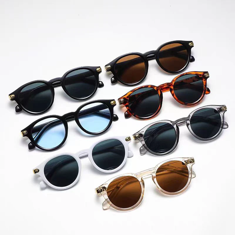 New Arrival Retro Sunglasses Women Men Vintage Round Frame Sun Glasses ...