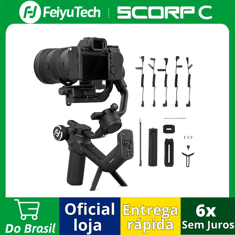 FeiyuTech-Oficial-SCORP-C-Estabilizador-de-C-mera-3-Eixos-cardan-Gimbal ...