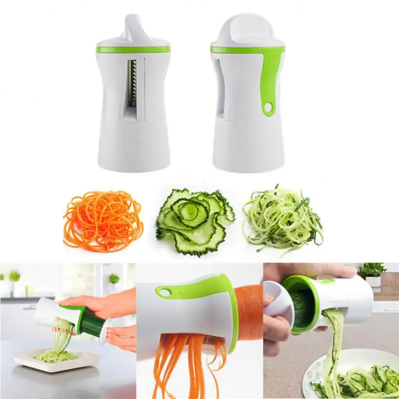 Portable-Vegetable-Spiralizer-Slicer-Handheld-Spiralizer-Peeler ...