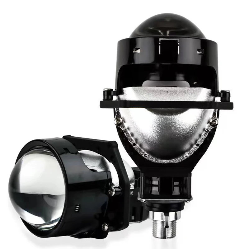 3 inch Bi-led Lens 60W Projector Lenses Car Headlight for H4 H7 9005/ ...