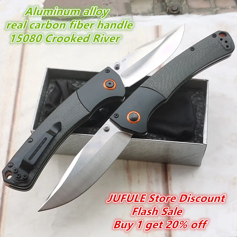 JUFULE-Crooked-River-15080-Carbon-Fiber-Aluminium-9Cr18MoV-Copper ...