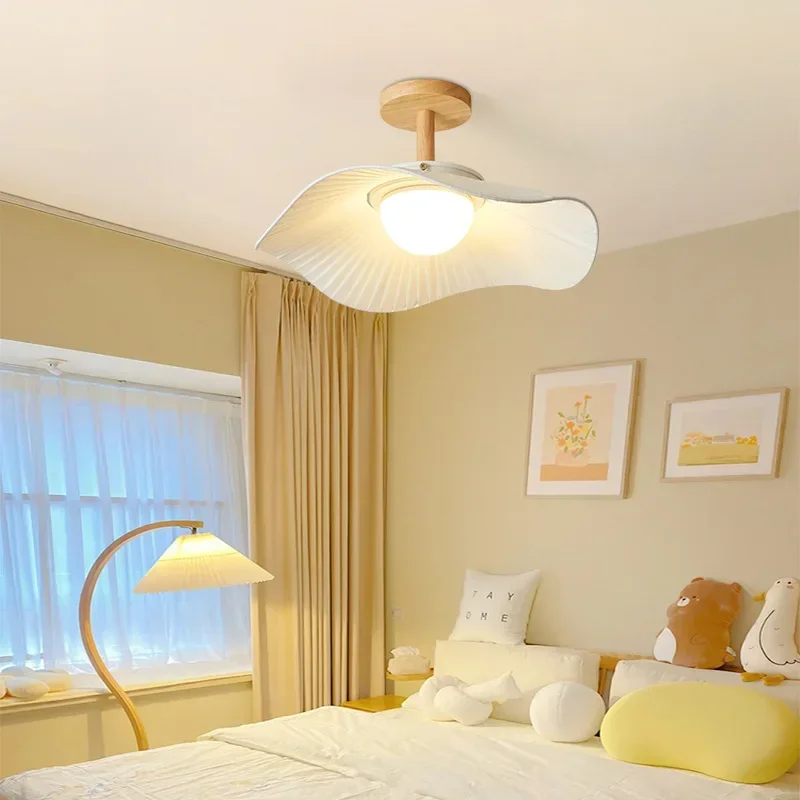 Pendant-light-Bedroom-lamp-creative-personality-straw-ceiling-lamp ...