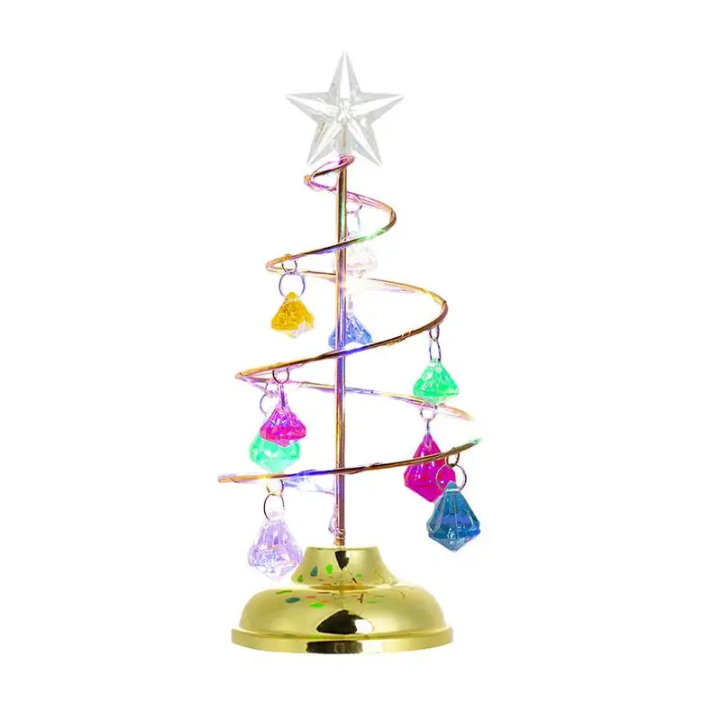 Spiral-Lighted-Christmas-Tree-Led-Crystal-Light-Up-Spiral-Tree-Durable ...