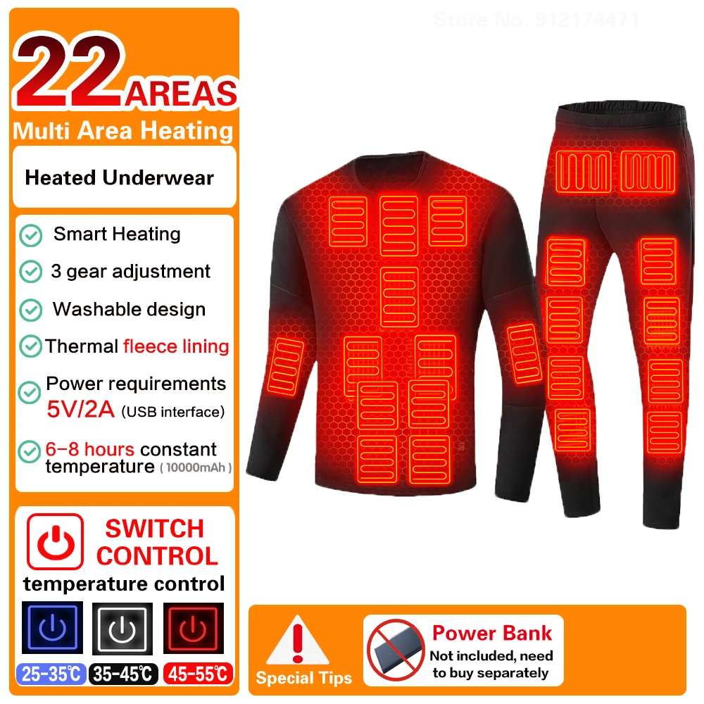 Heated-Underwear-Suit-Winter-Outdoor-Thermal-Heated-Jacket-Men-Ski-Suit ...