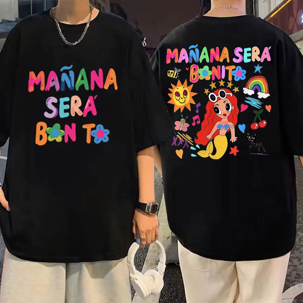Singer-Karol-G-Music-Album-Manana-Sera-Bonito-Print-T-Shirt-Men-Women ...