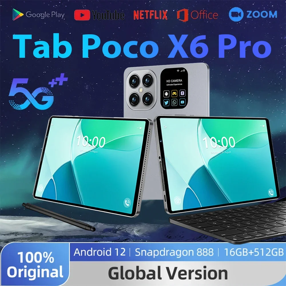 Tableta-Poco-X6-Pro-versi-n-Global-Tablet-Original-de-16MP-HD-5G-Wifi ...