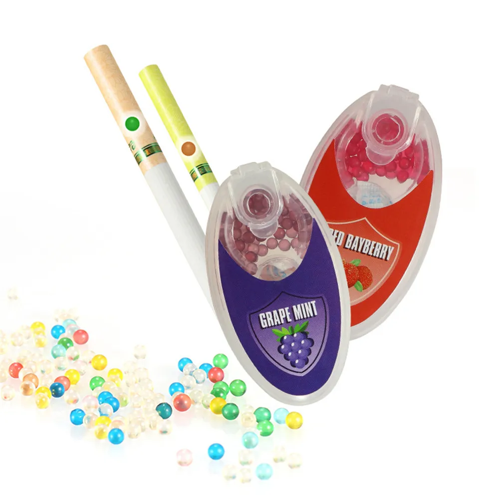 100pcs Cigarette Explosion Burst Beads Ice Mix Fruit Flavor Mint ...