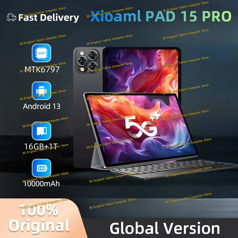Tablet-Global-Vers-o-Pad-15-Pro-Android-13-11-Polegada-16GB-1024GB-5G ...