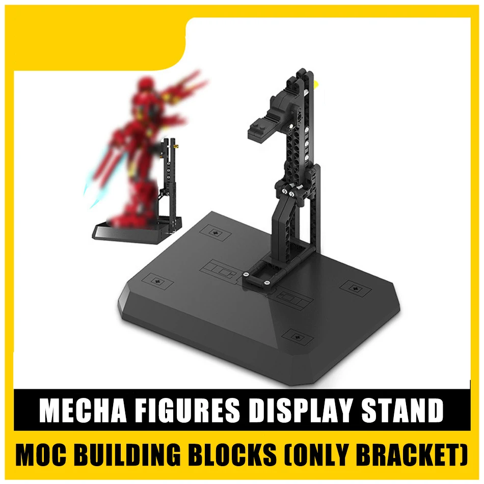Creative-Mecha-Display-Stand-MOC-Building-Blocks-Support-Stand-Bracket-Robot-Figure-Holder-Base ...