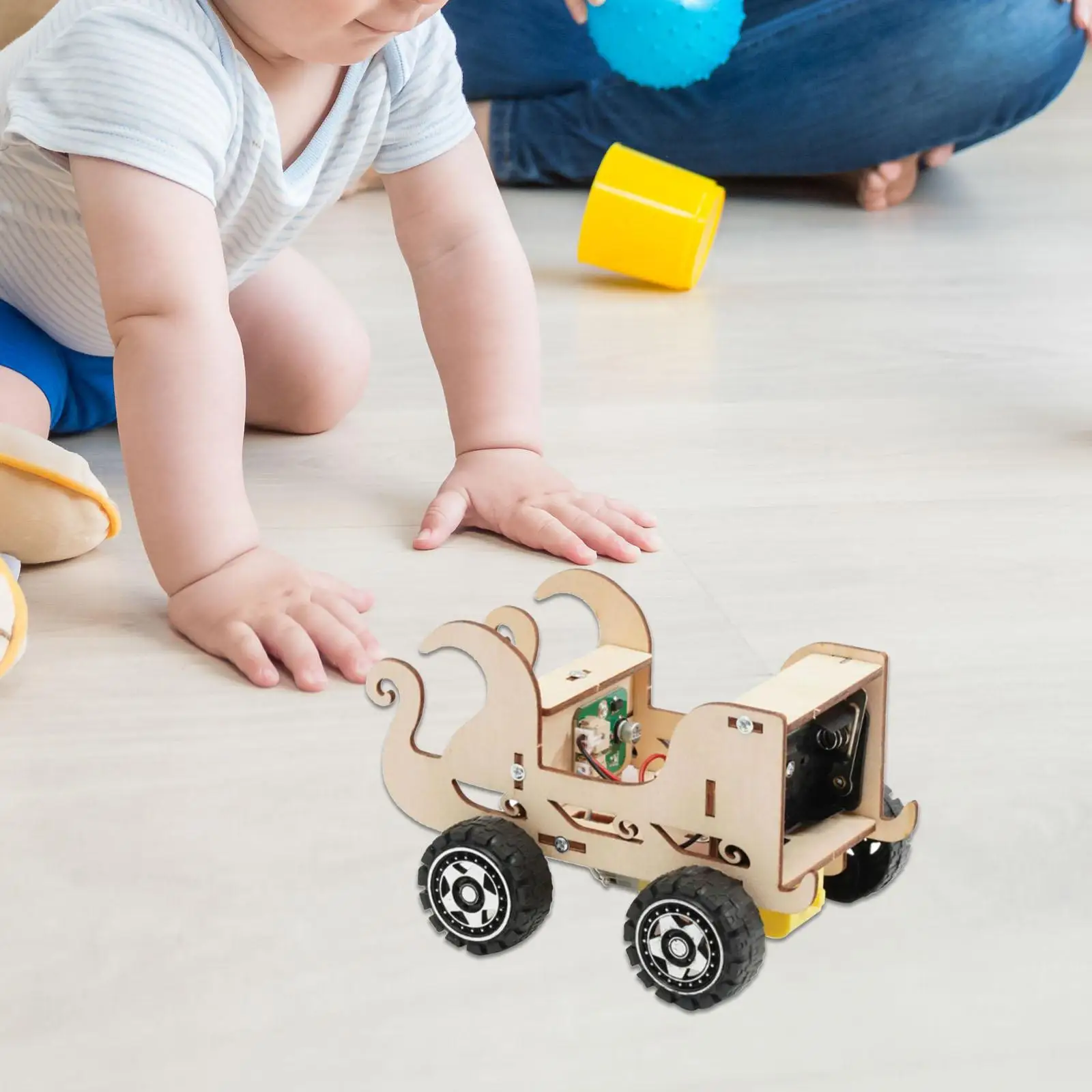 DIY-Mini-Voice-Control-Car-Toy-Handmade-Educational-for-Children-Boys ...