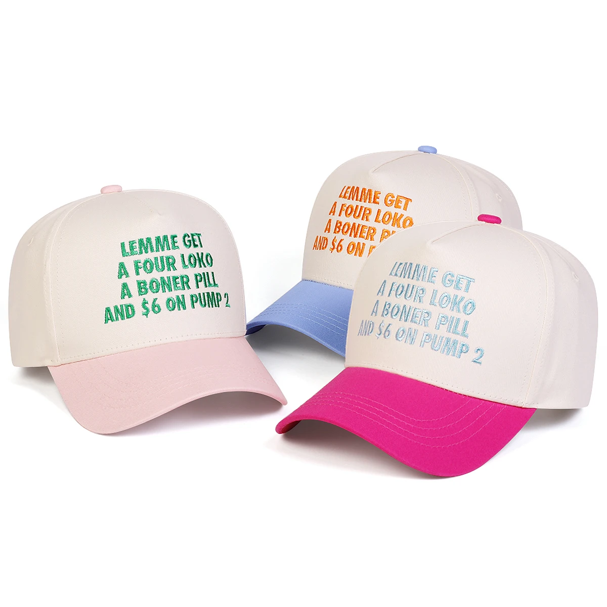 Unisex A FOUR LOKO Letter Embroidery Baseball Caps Spring Autumn ...