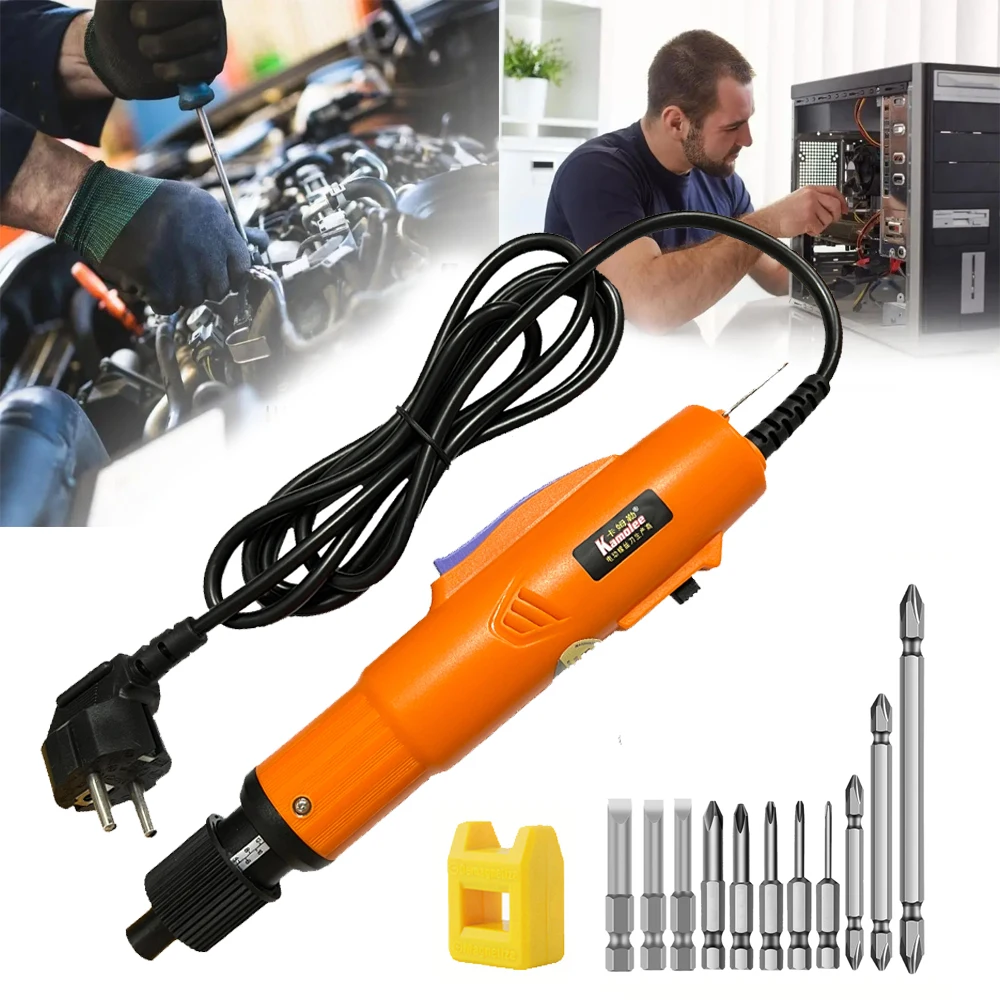 AC 220V Electric Screwdriver Handheld Corded Electric Screw Driver ...