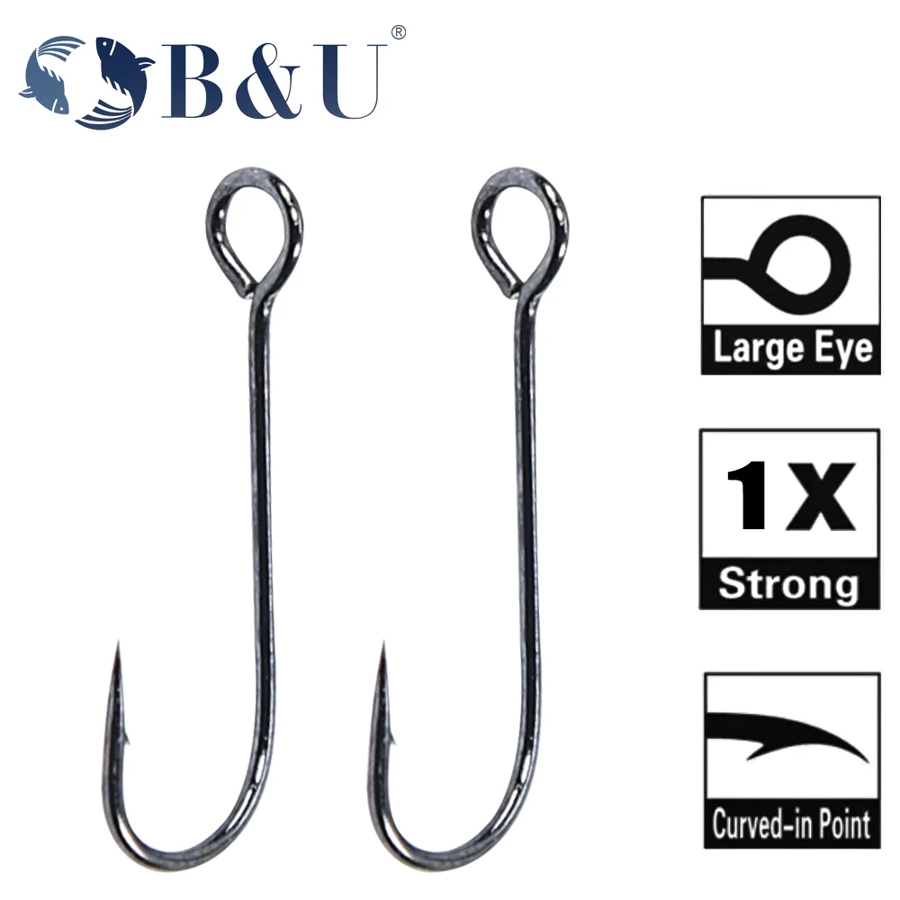 B U Micro Big Eye Carb Hook Fishing hook big ring Carbon Steel Single B U Micro Big Eye Carb Hook Fishing hook big ring Carbon Steel Single