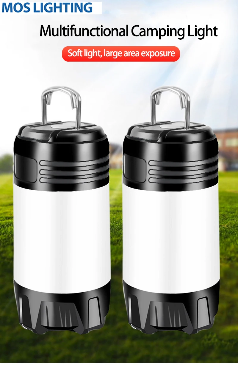 LED-Outdoor-Camping-Lights-High-Power-USB-Rechargeable-Light ...