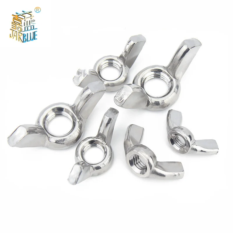 10pcs-lot-Butterfly-Wing-Nuts-M3-M4-M5-M6-M8-M10-M12-Stainless-Steel ...