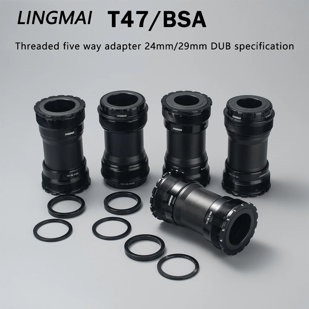 Bicycle-Bottom-Bracket-Ceramic-Bearing-BB-T47-Thread-68mm-73mm-86-5mm ...