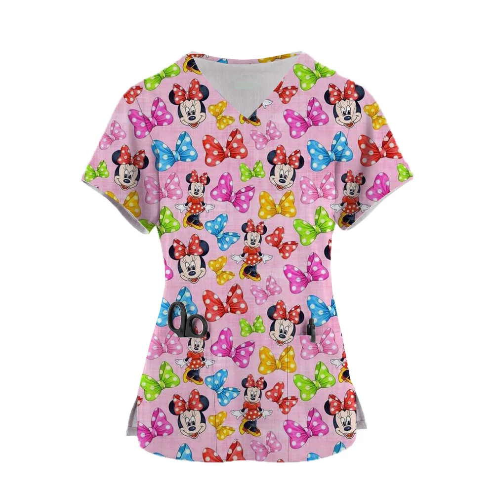 Mickey-Mouse-Medical-Blouses-Surgical-Gowns-Doctor-Pediatric-Nurse ...
