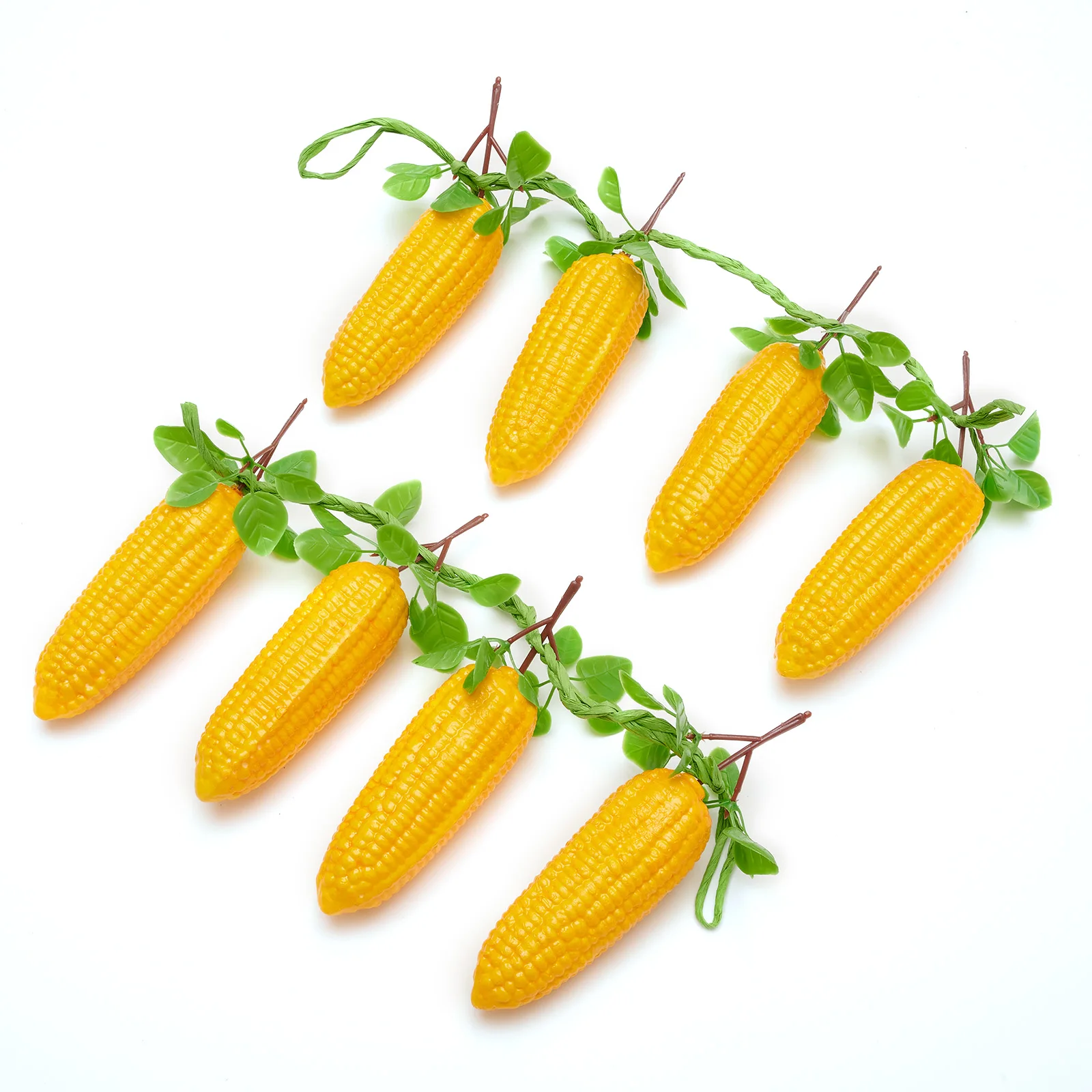 2pcs-Artificial-Corn-Strings-Stem-Fake-Plants-For-Restaurant ...