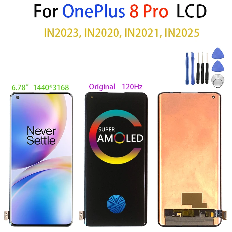 Original-Amoled-For-OnePlus-8-Pro-One-Plus-8pro-LCD-Display-Screen ...