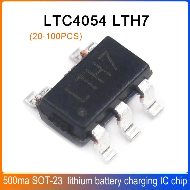 20-100PCS-LTC4054-LTH7-SOT23-5L-LTC4054ES5-4054-LTC4054ES5-4-2-SOT-23-5 ...
