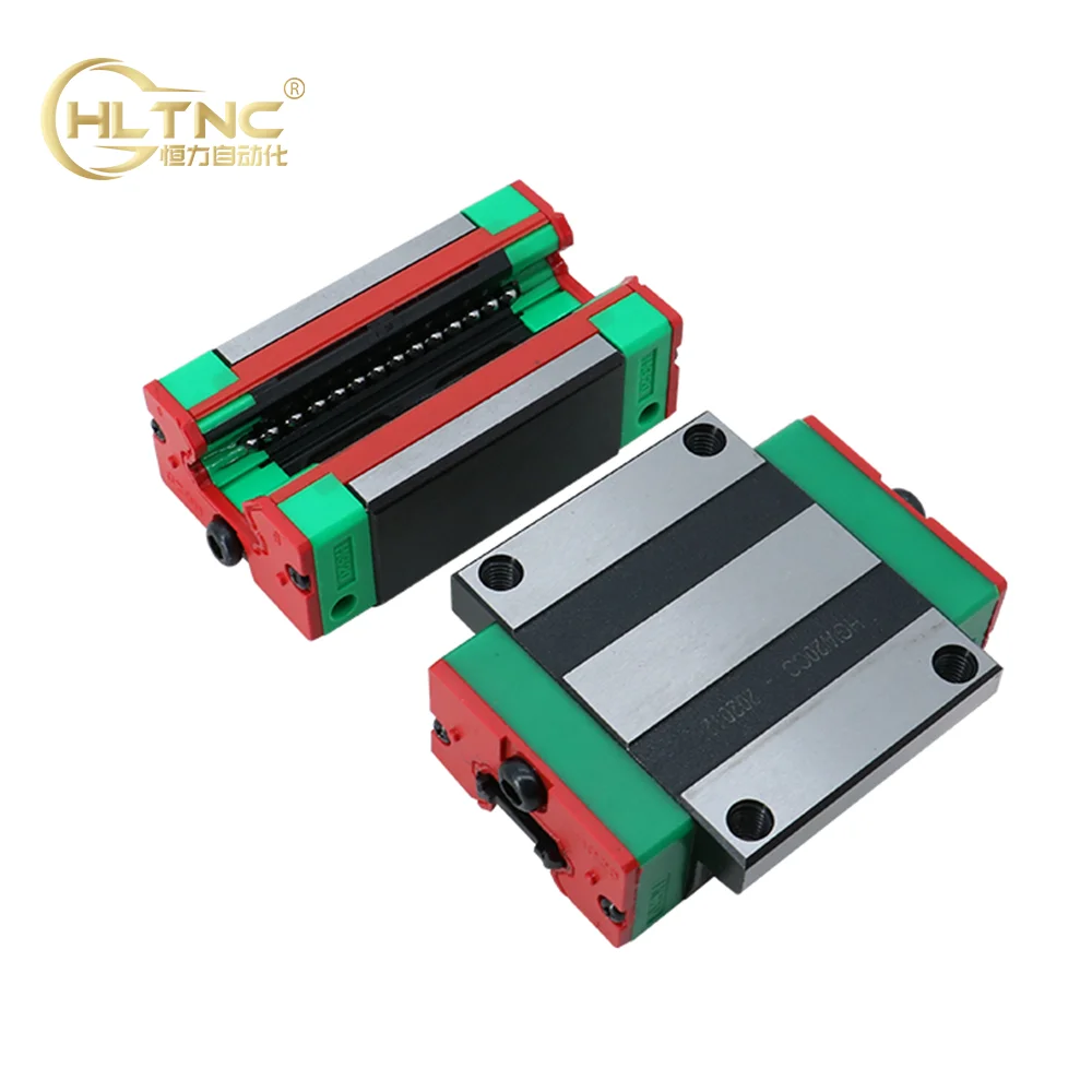 hiwin changeable linear guide rail block HGW30CC / HGH30CA slider block carriage fit HGR30 ...