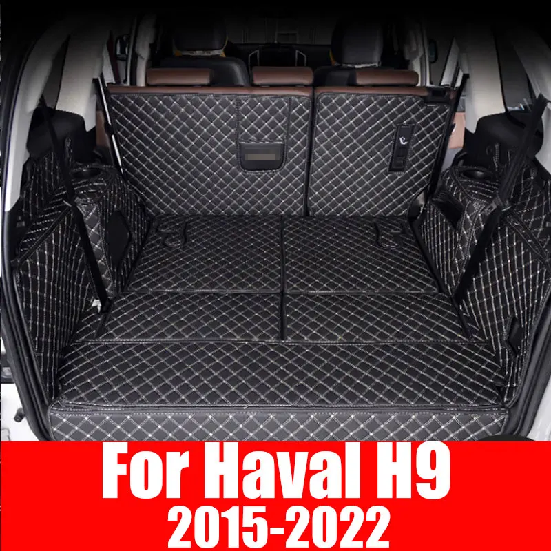 Rear Trunk Mat Car Trunk Leather Mats Rear Boot Liner Styling Anti ...