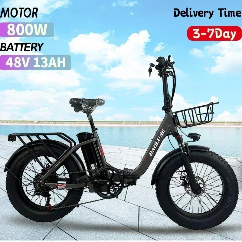 Bicicleta-el-ctrica-para-hombre-y-mujer-bici-potente-de-750W-48V-13Ah ...