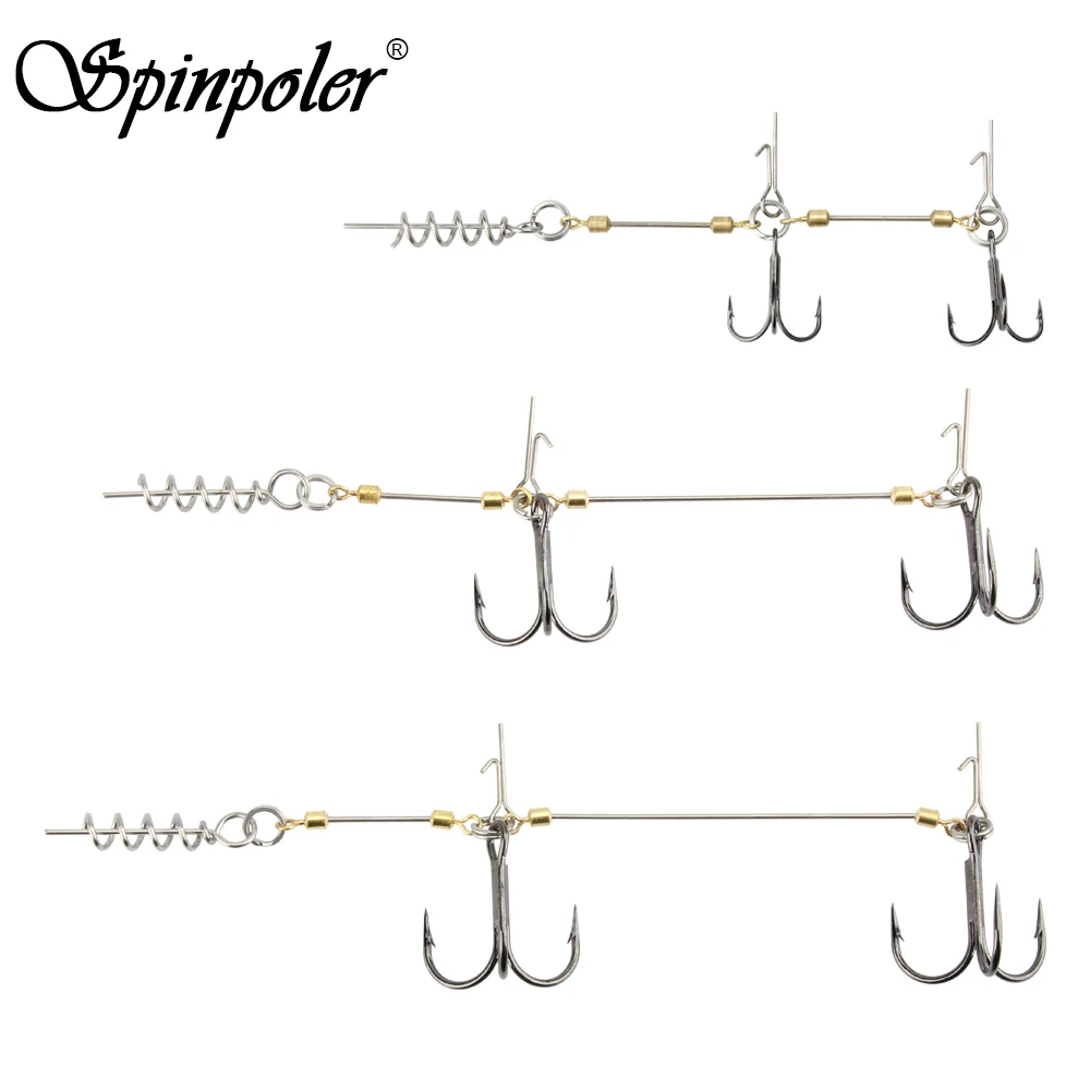 Spinpoler-Shad-Belly-Hook-Stinger-Rig-for-Softbait-Pike-Double-Fishing ...