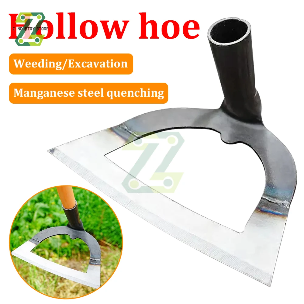 Thickened-Manganese-Steel-Hollow-Hoe-Clearing-Wasteland-Weeding ...