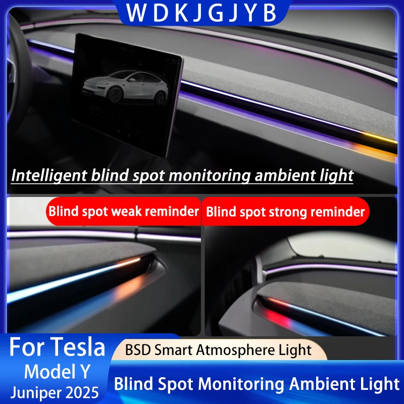 For Tesla New Model Y Juniper 2025+ Center Console Intelligent Blind ...